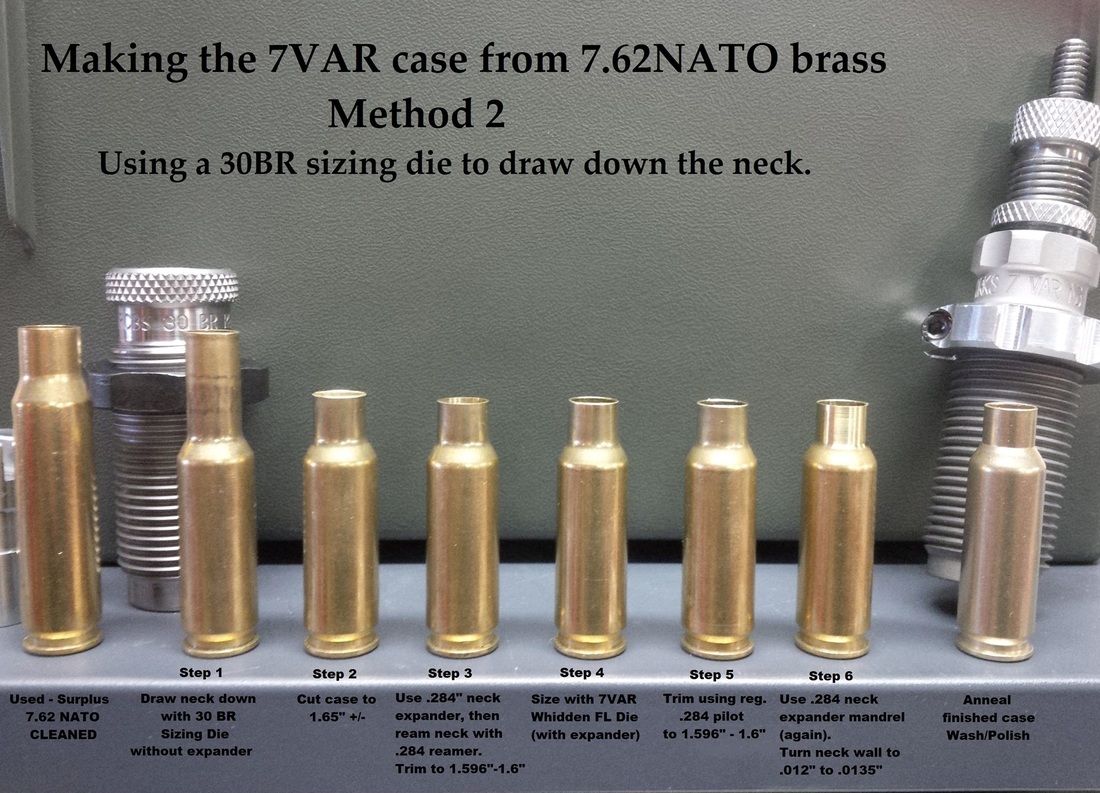 How to Neck down Brass - hunterzonepro